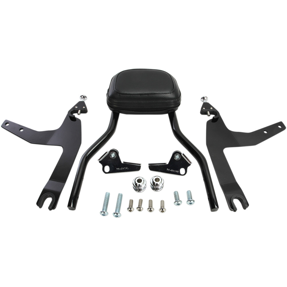 Cobra Detachable Backrest Kit - 14" - Softail (Black) Standa