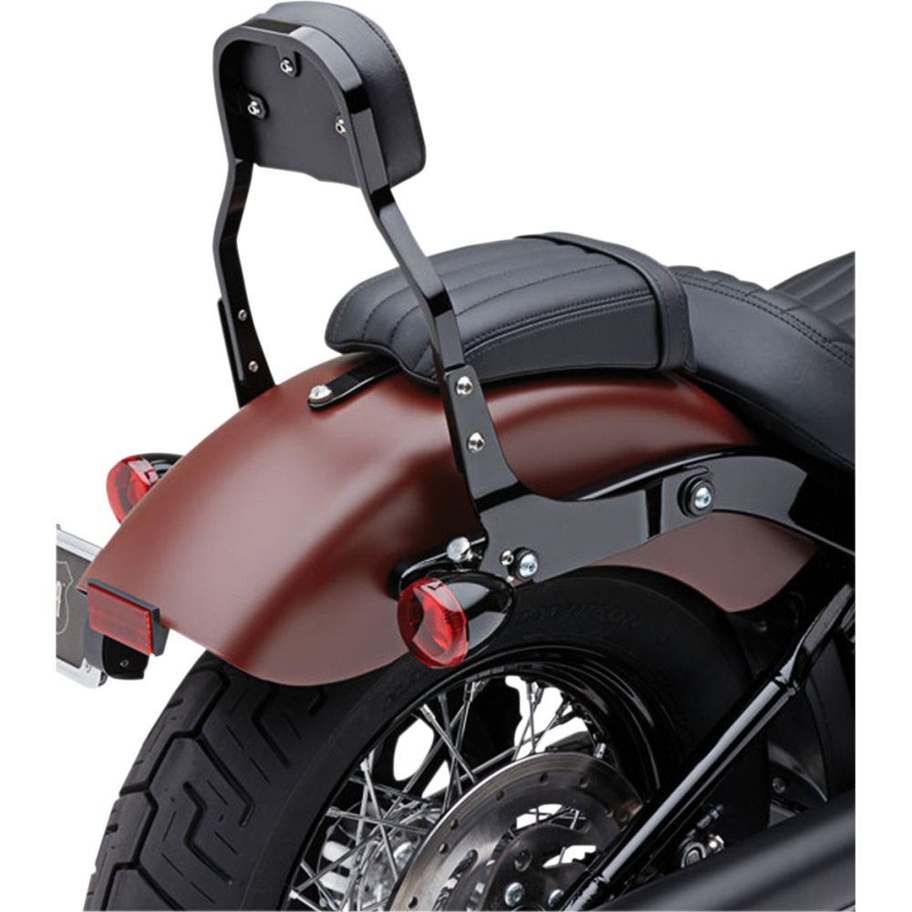 Cobra Detachable Backrest Kit - 11" - Dyna (Black) Mini-COB