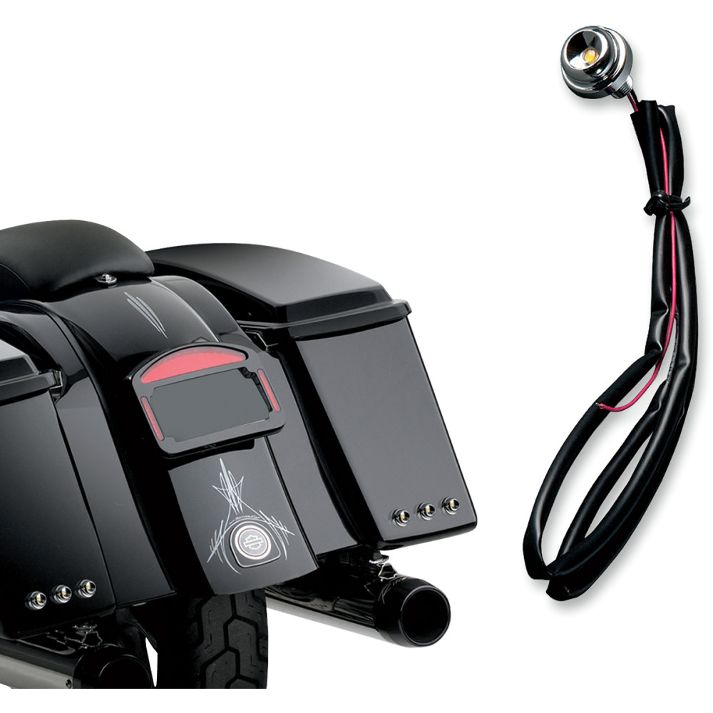 Cycle Visions Lucifer Light - Chrome/Red-CYV 2040-1187