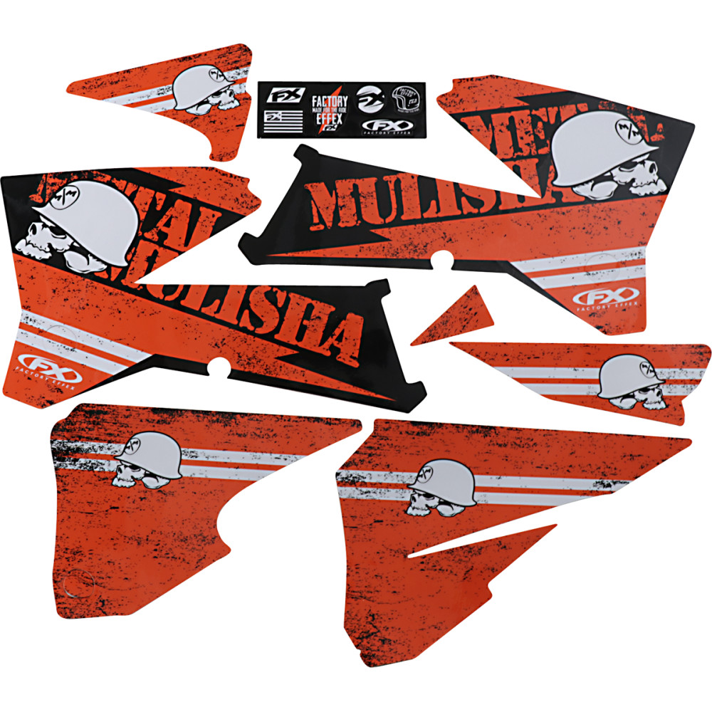 Factory Effex Metal Mulisha Graphic Kit - KTM-FEF 4302-6079