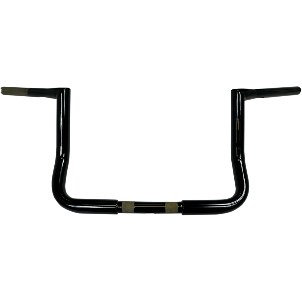 LA Choppers Black 10" Twin Peaks Bagger Handlebar-LAC 0601-2
