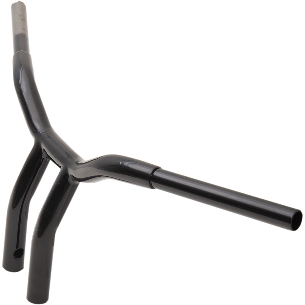 LA Choppers Black 10" One Piece Bent Kage Fighter Handlebar-
