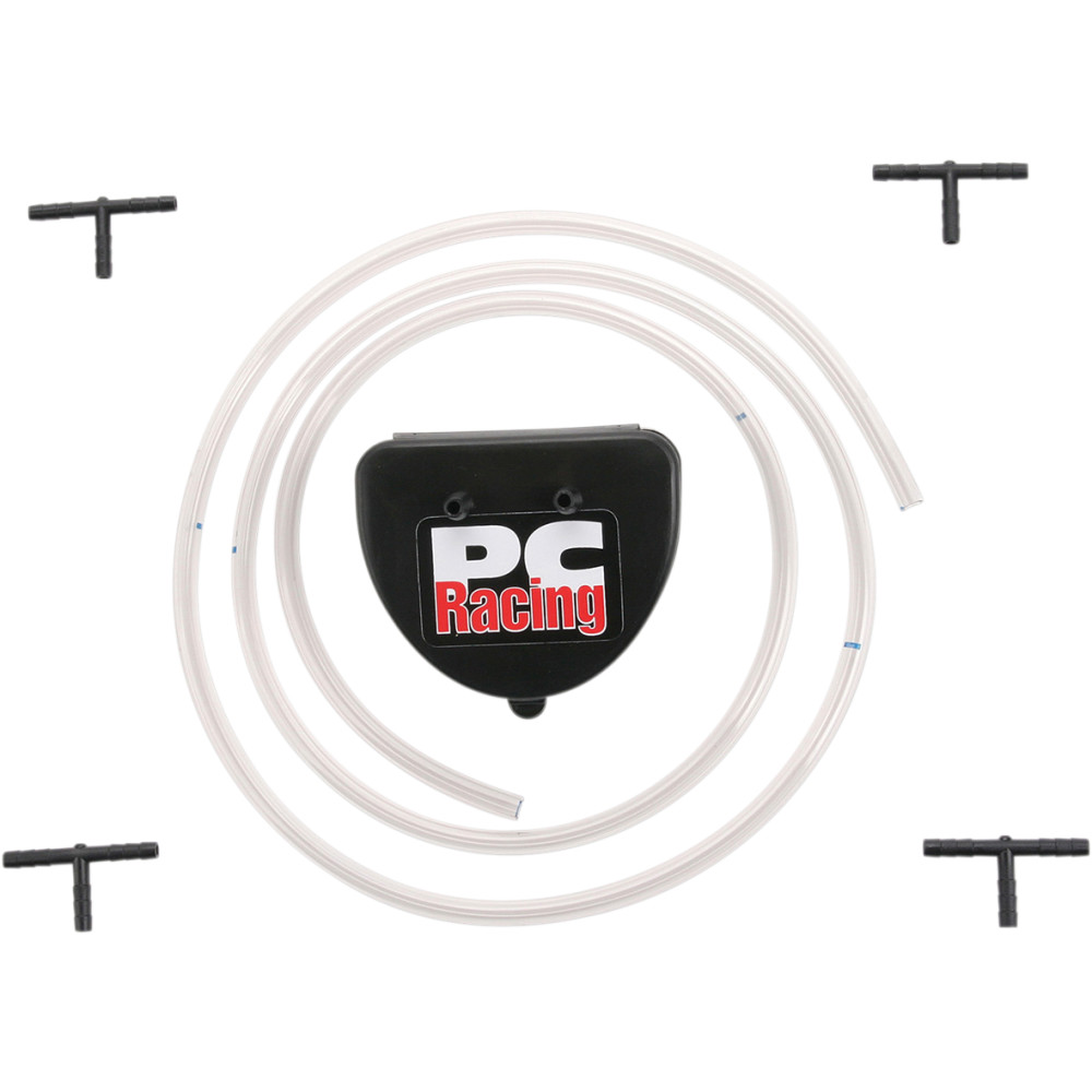 PC Racing Carburetor Vent System 2 (Black)-PCR PC23