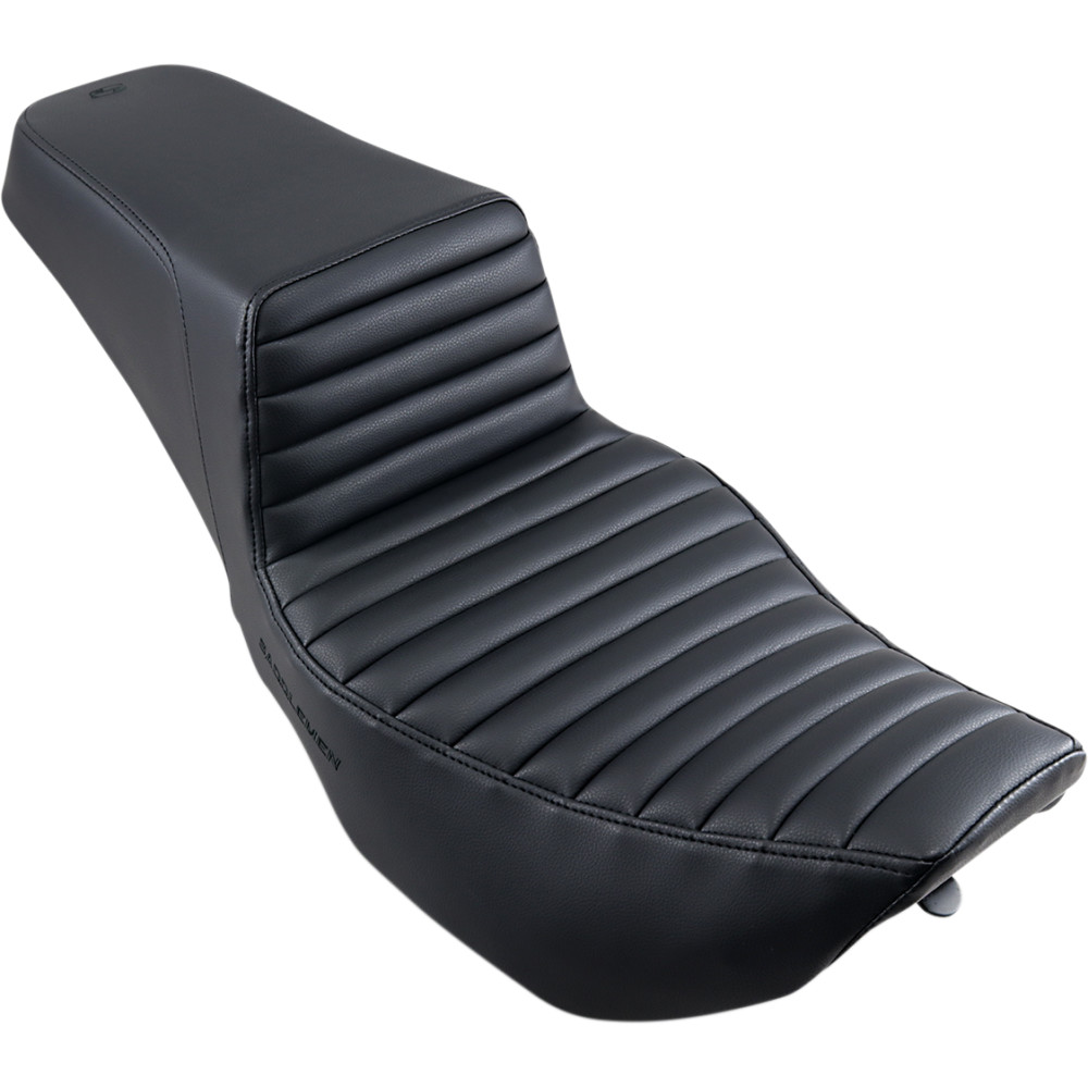 Saddlemen Step Up 2-Up Seat - Tuck and Roll - FLHR/FLHX (Bla