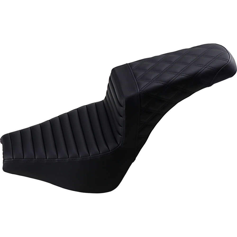 Saddlemen Step Up 2-Up Seat - Tuck and Roll/Lattice Stitched