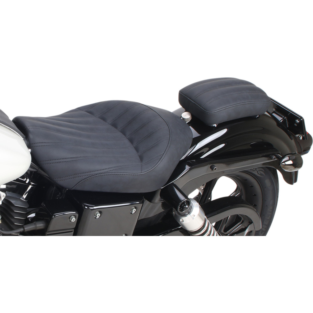 Saddlemen Knuckle Pillion Pad - 6" (Black)-SDL 0807-0171