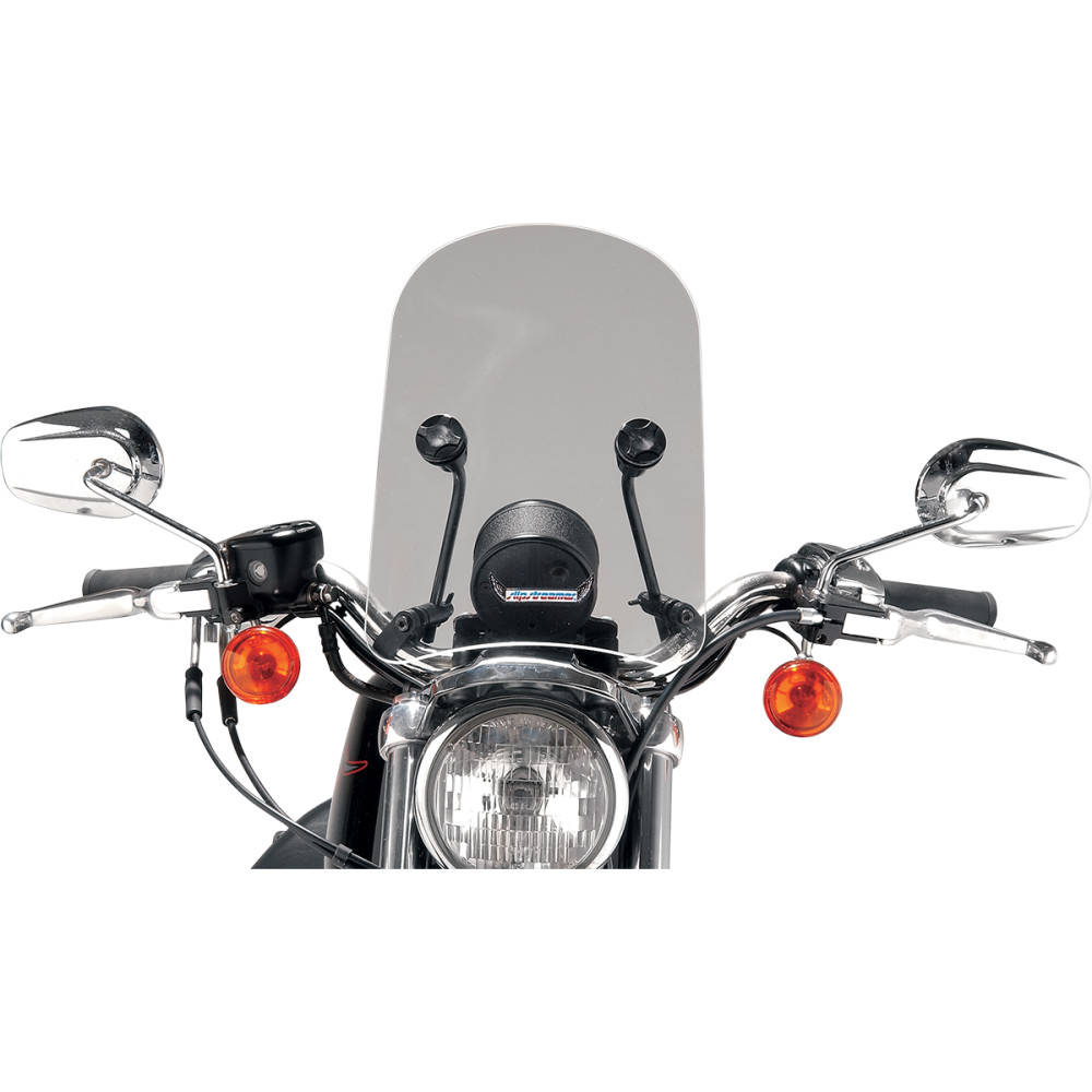 Slipstreamer Tombstone Windshield (Black / Clear)-SSM HD3-C
