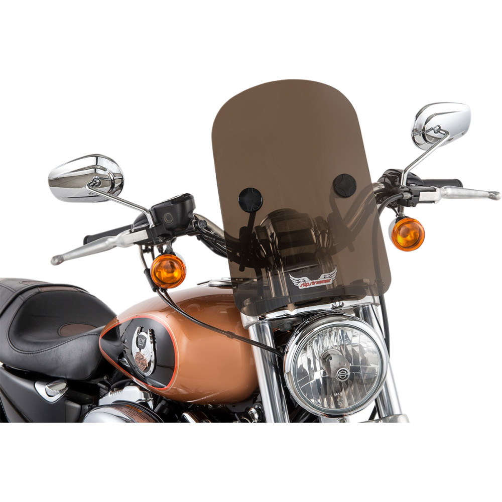 Slipstreamer Tombstone Windshield (Smoke / Black)-SSM HD3-DS