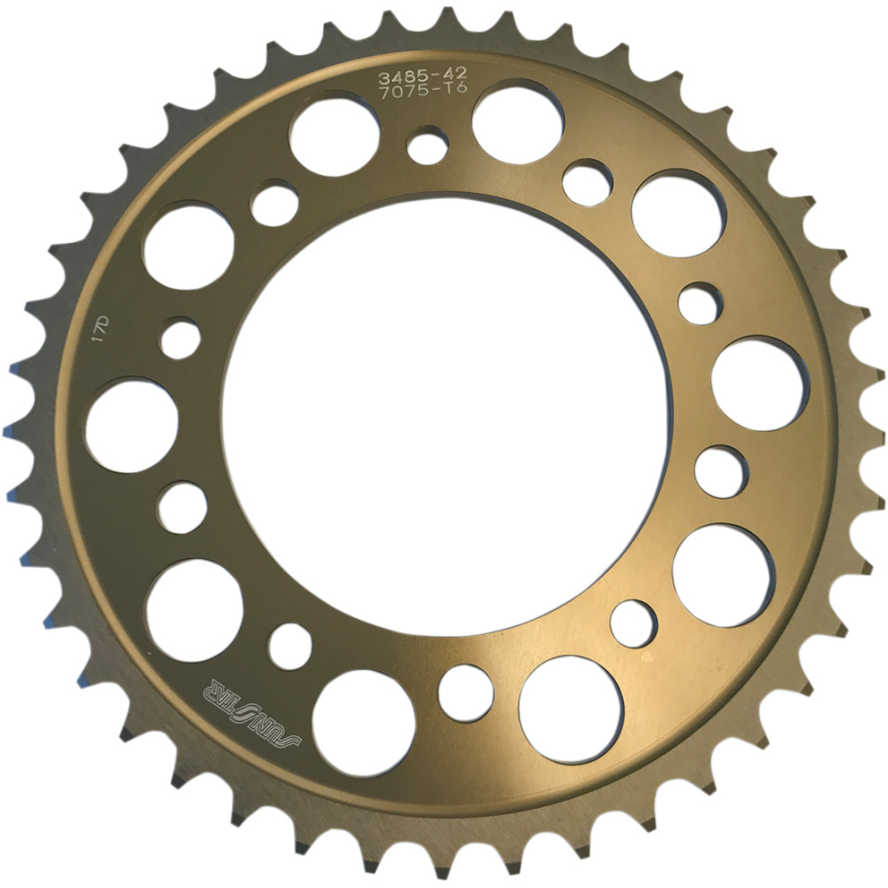 Sunstar Rear Sprocket - 42-Tooth - Yamaha-SUN 1211-1977