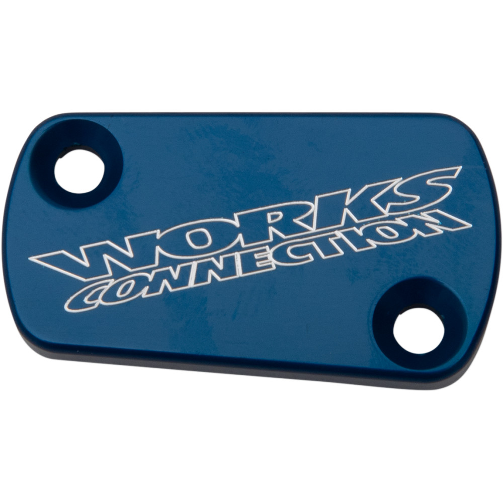 Works Connection Clutch Master Cylinder Cover - Blue-WC 1731