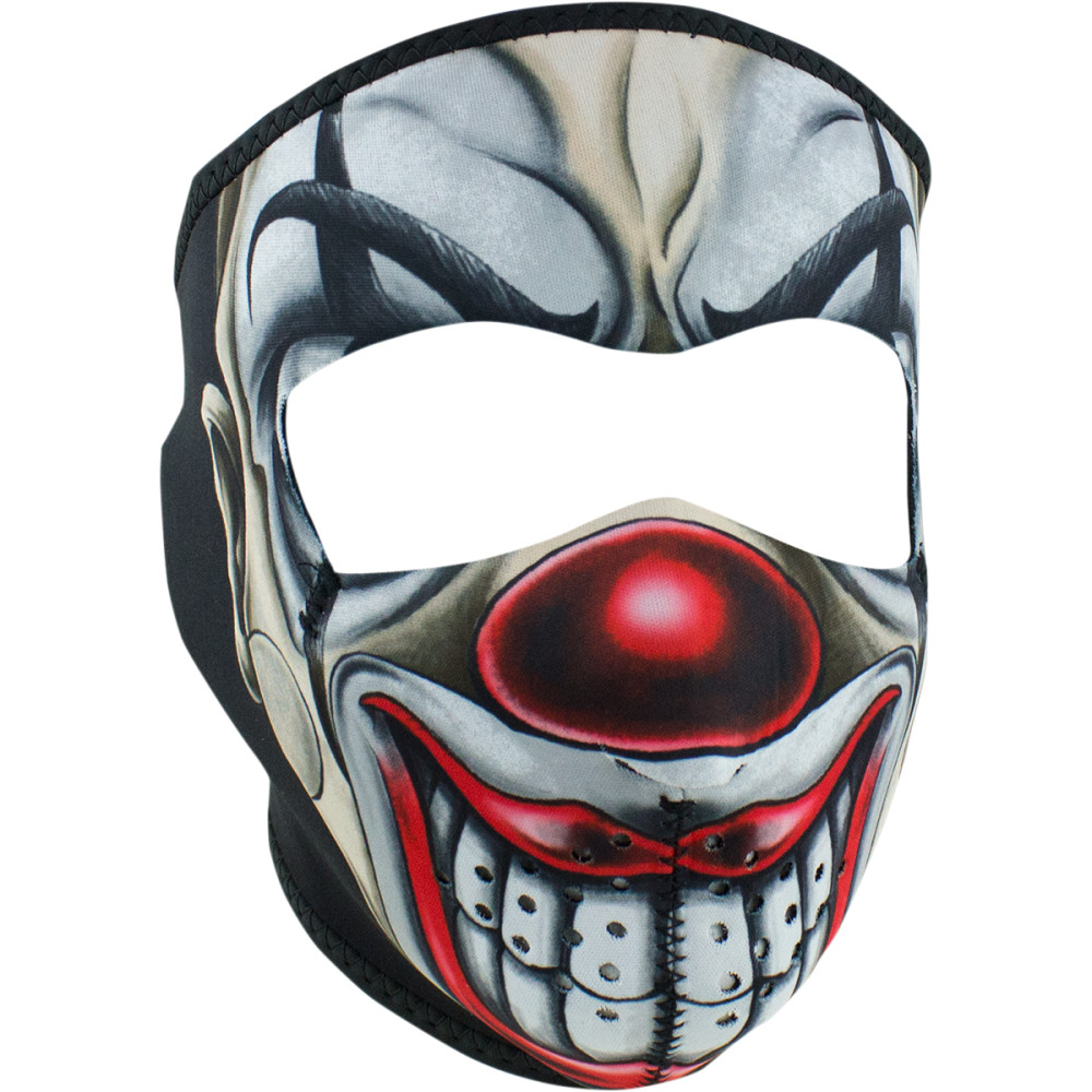 Zan Headgear Neoprene Full-Face Mask (Chicano Clown - Black